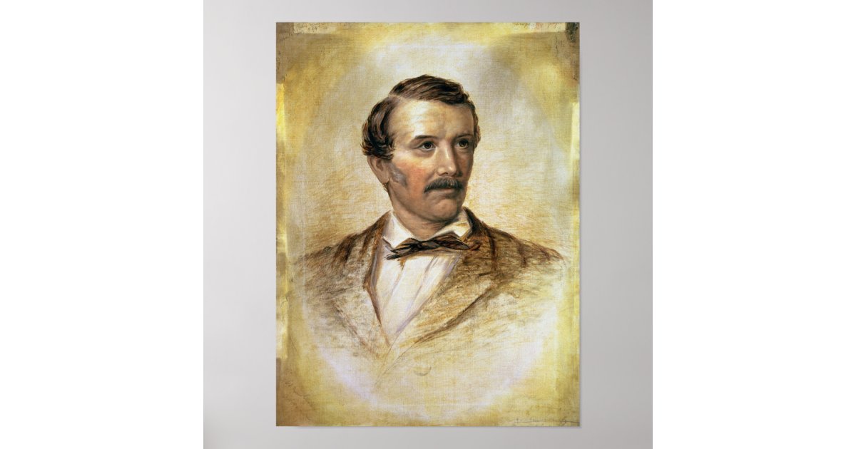 Portrait of Dr David Livingstone Poster | Zazzle