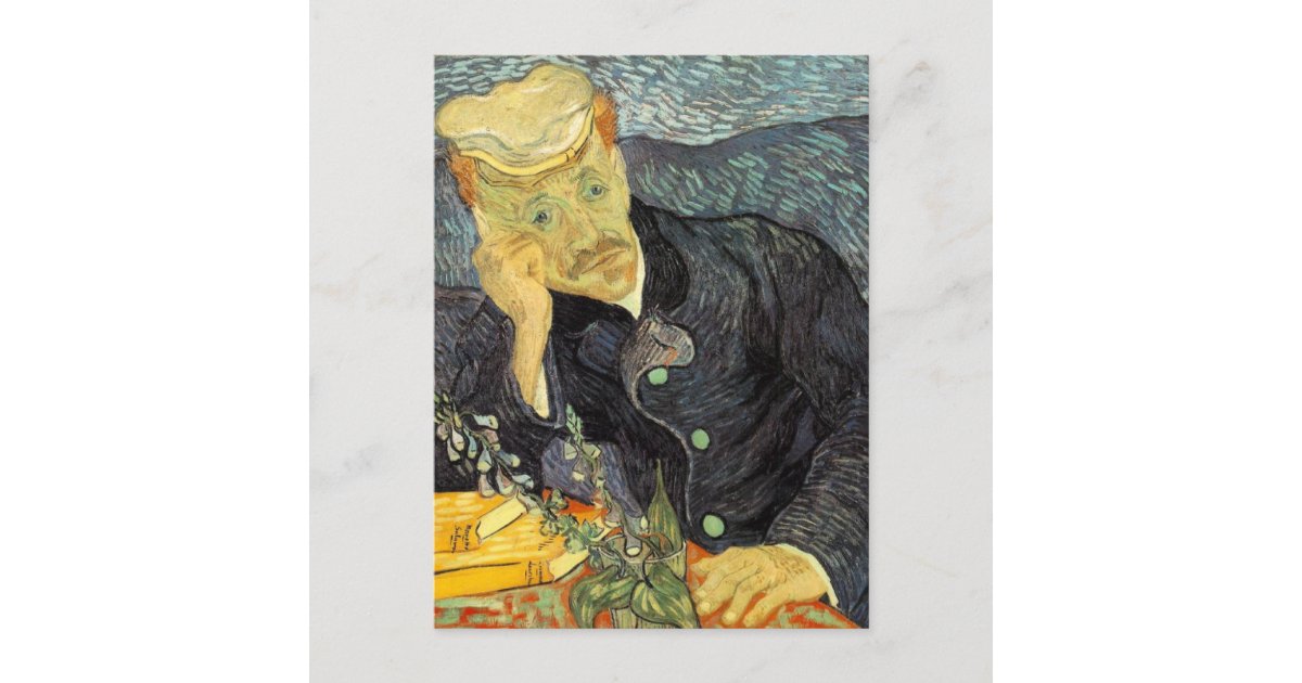Portrait of Dr. Gachet Postcard | Zazzle