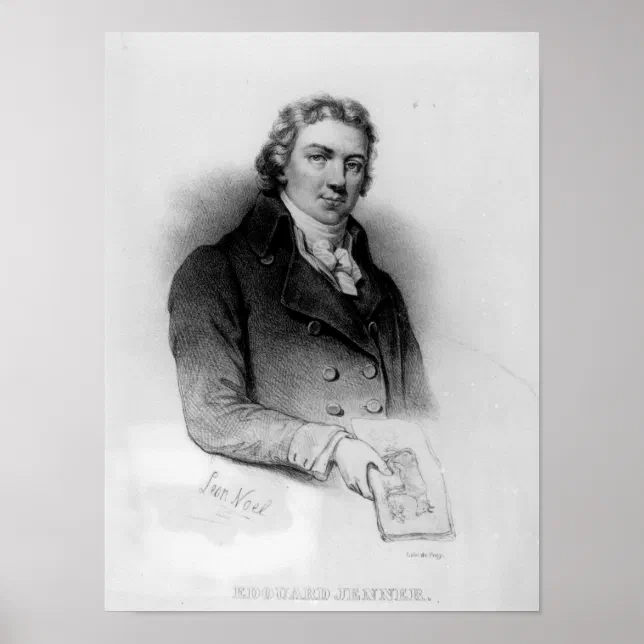 Portrait of Edward Jenner Poster | Zazzle