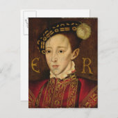 Portrait of Edward VI Postcard | Zazzle