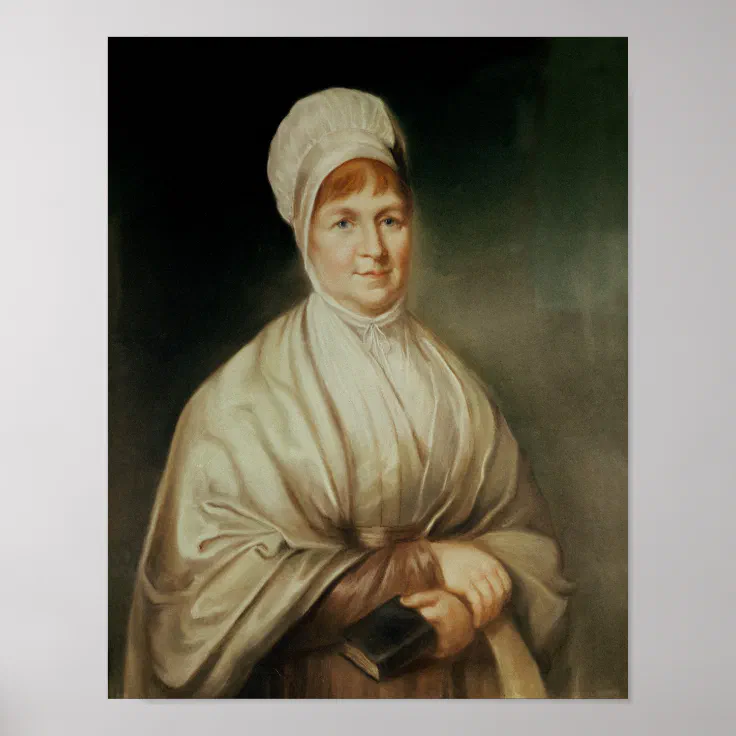 Portrait of Elizabeth Fry Poster | Zazzle