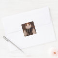 Portrait of Elizabeth Sydenham Square Sticker | Zazzle