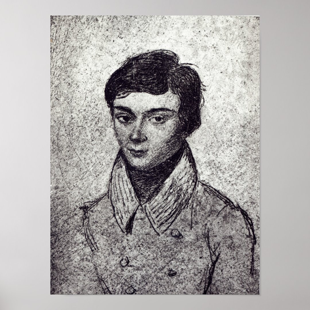 Portrait of Evariste Galois Poster | Zazzle