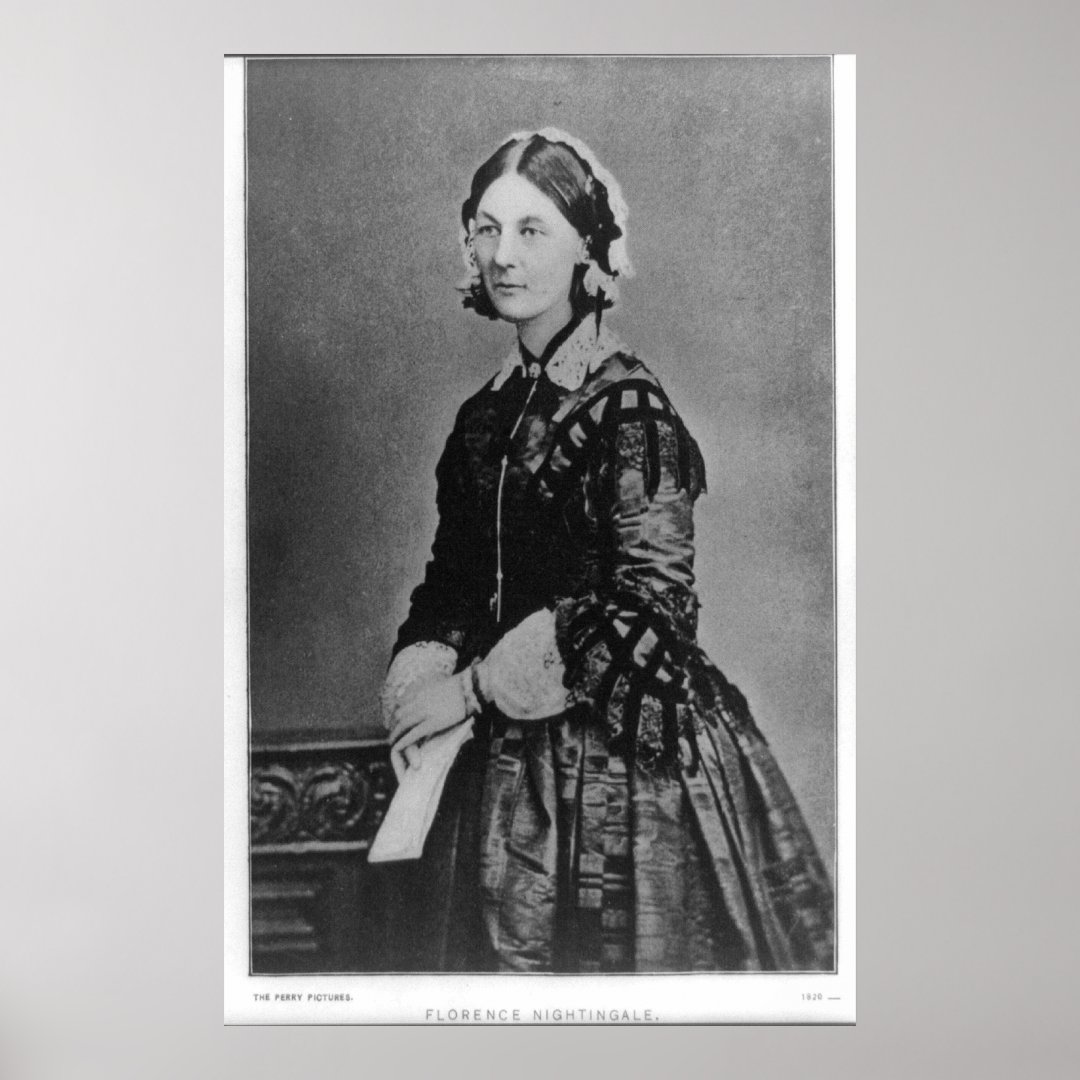 Portrait of Florence Nightingale Poster | Zazzle