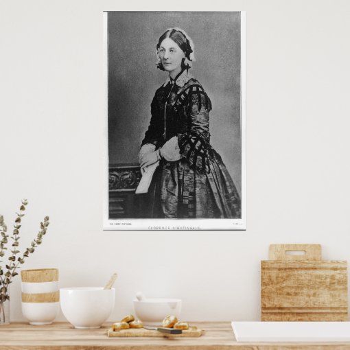 Portrait of Florence Nightingale Poster | Zazzle