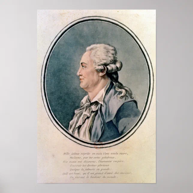 Portrait of Franz Anton Mesmer Poster | Zazzle
