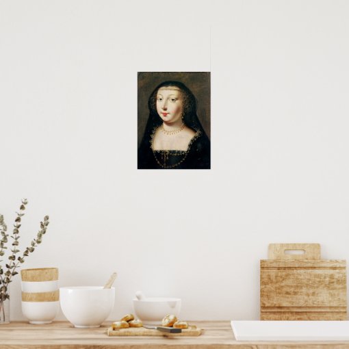 Portrait of Gabrielle d'Estrees Poster | Zazzle