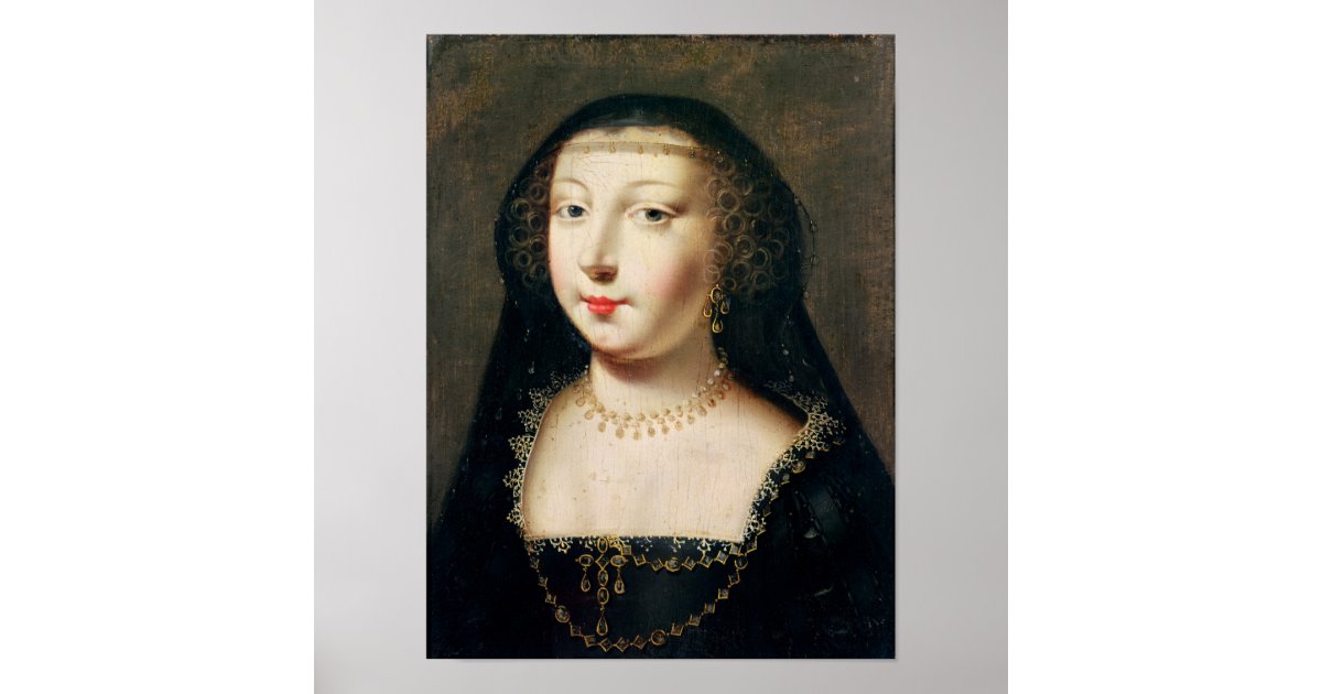 Portrait of Gabrielle d'Estrees Poster | Zazzle