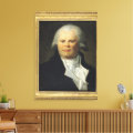 Portrait of Georges Danton Canvas Print | Zazzle