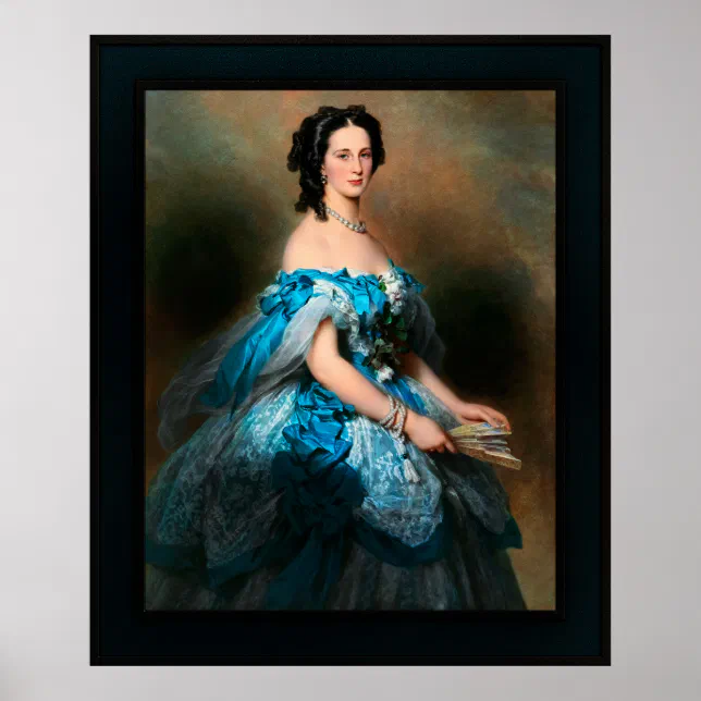 Portrait of Grand Duchess Alexandra Iosifovna Poster | Zazzle