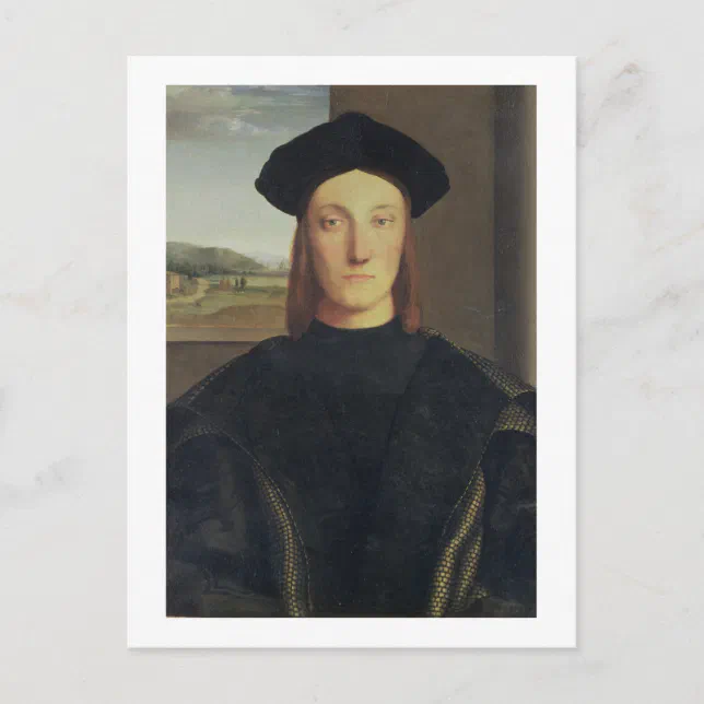 Portrait of Guidobaldo da Montefeltro, Duke of Urb Postcard | Zazzle