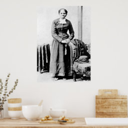 Portrait of Harriet Tubman Born Araminta Ross Poster | Zazzle