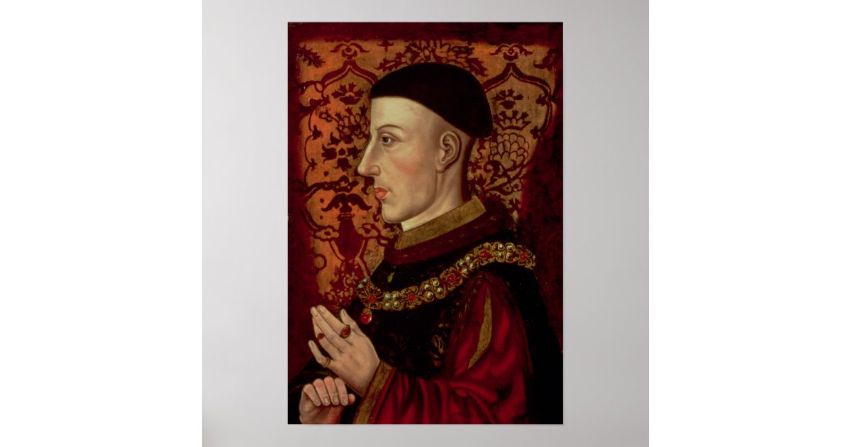Portrait of Henry V Poster | Zazzle