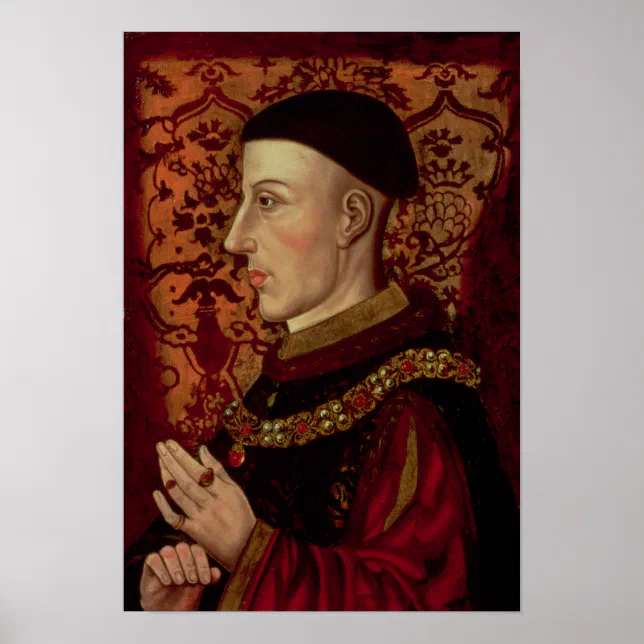 Portrait of Henry V Poster | Zazzle