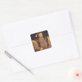 Portrait of Henry VIII aged 49, 1540 Square Sticker | Zazzle
