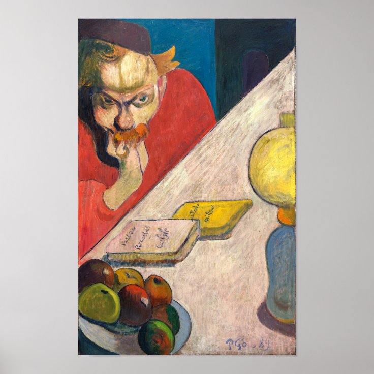 Portrait of Jacob Meyer de Haan | Gauguin | Poster | Zazzle