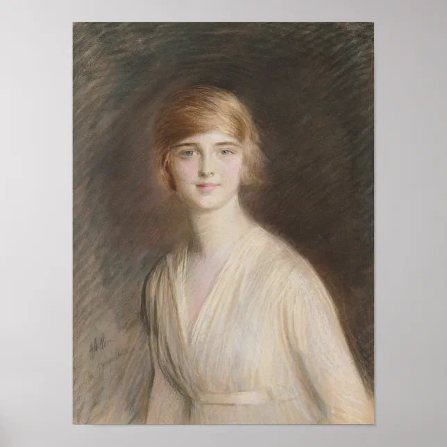Portrait of Jacqueline Poster | Zazzle