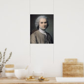 Portrait of Jean Jacques Rousseau Poster | Zazzle