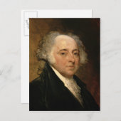 Portrait of John Adams Postcard | Zazzle