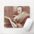 Portrait of John Calvin (1509-1564) (engraving) Mouse Pad | Zazzle