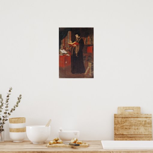 Portrait of John Calvin Poster | Zazzle