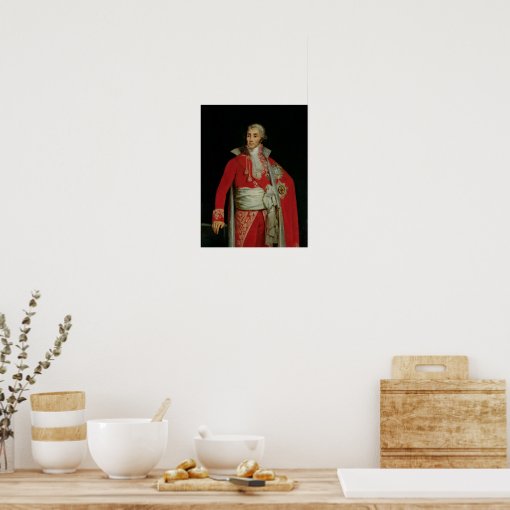 Portrait of Joseph Fouche Duke of Otranto Poster | Zazzle