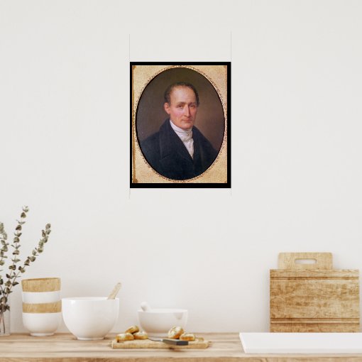 Portrait of Joseph Nicephore Niepce 1854 Poster | Zazzle