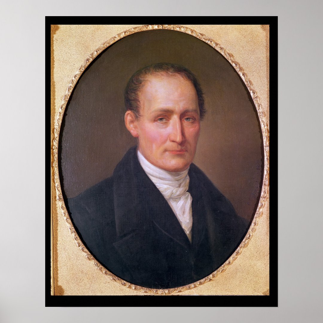 Portrait of Joseph Nicephore Niepce 1854 Poster | Zazzle