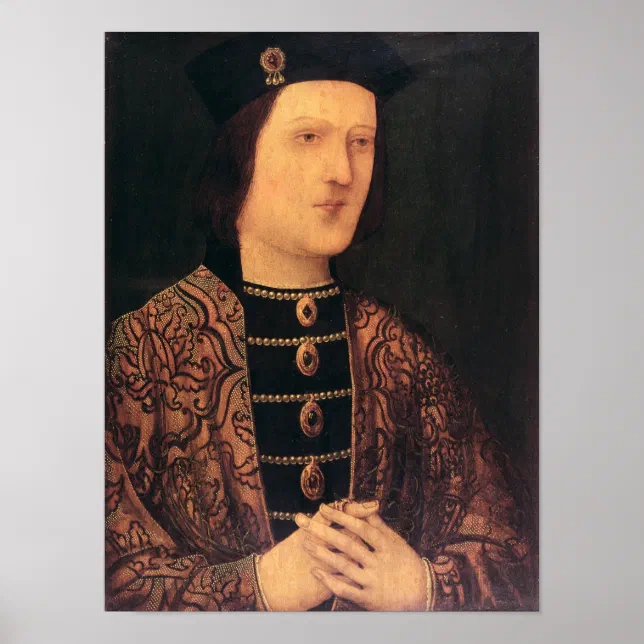 Portrait of King Edward IV of England Poster | Zazzle
