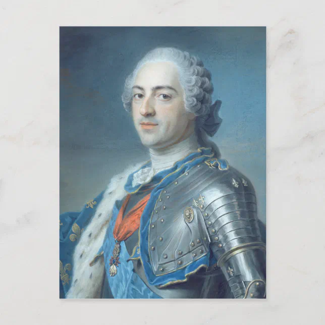 Portrait of King Louis XV 1748 Postcard | Zazzle