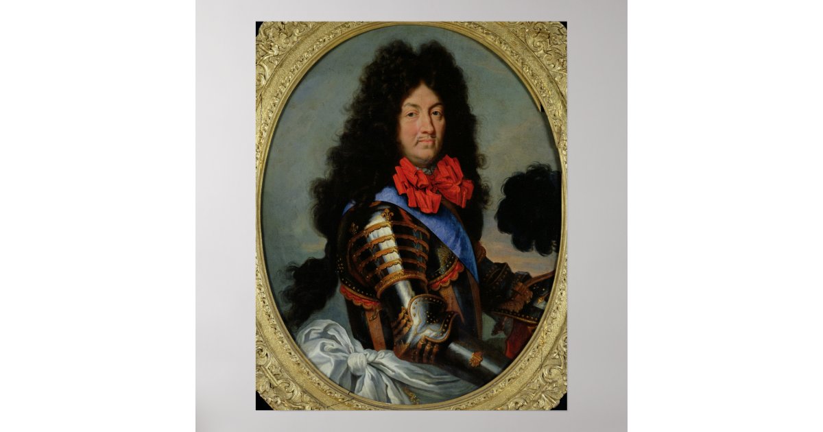 Portrait of Louis XIV Poster | Zazzle