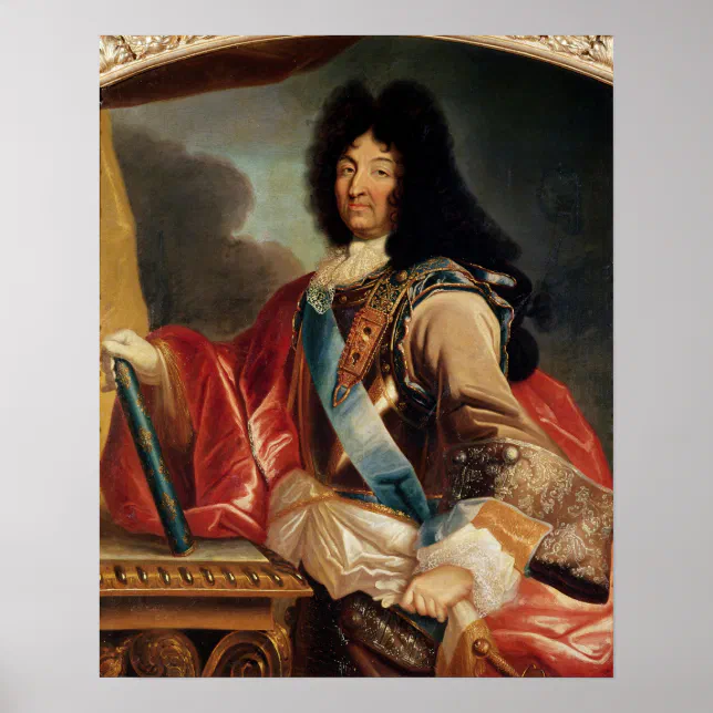 Portrait of Louis XIV Poster | Zazzle