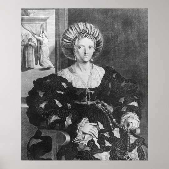 Portrait of Lucrezia Borgia Poster | Zazzle.com