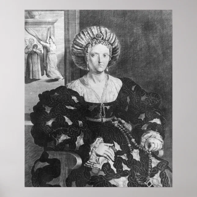 Portrait of Lucrezia Borgia Poster | Zazzle