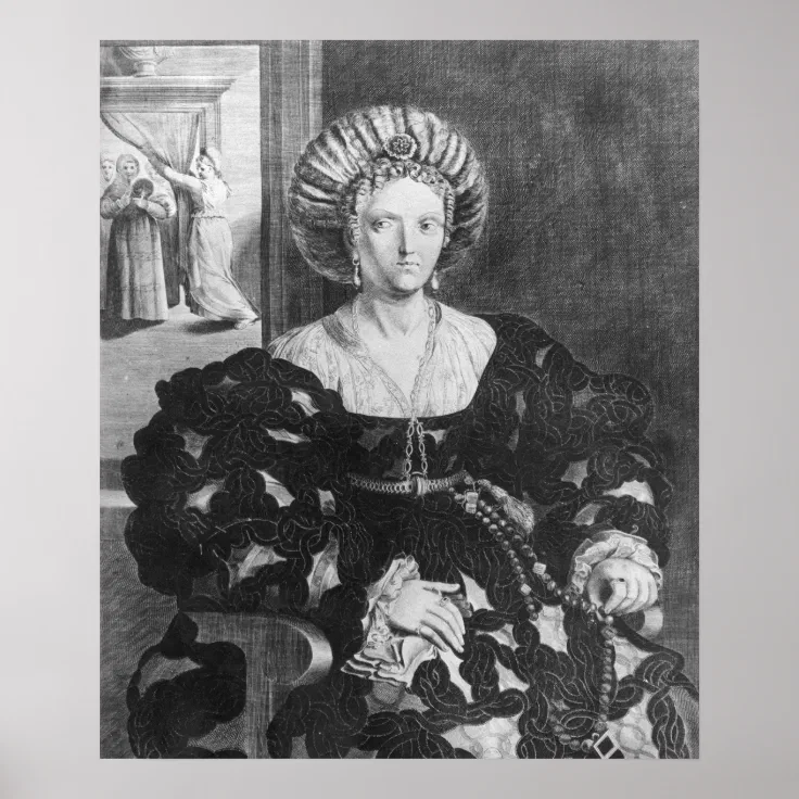 Portrait of Lucrezia Borgia Poster | Zazzle