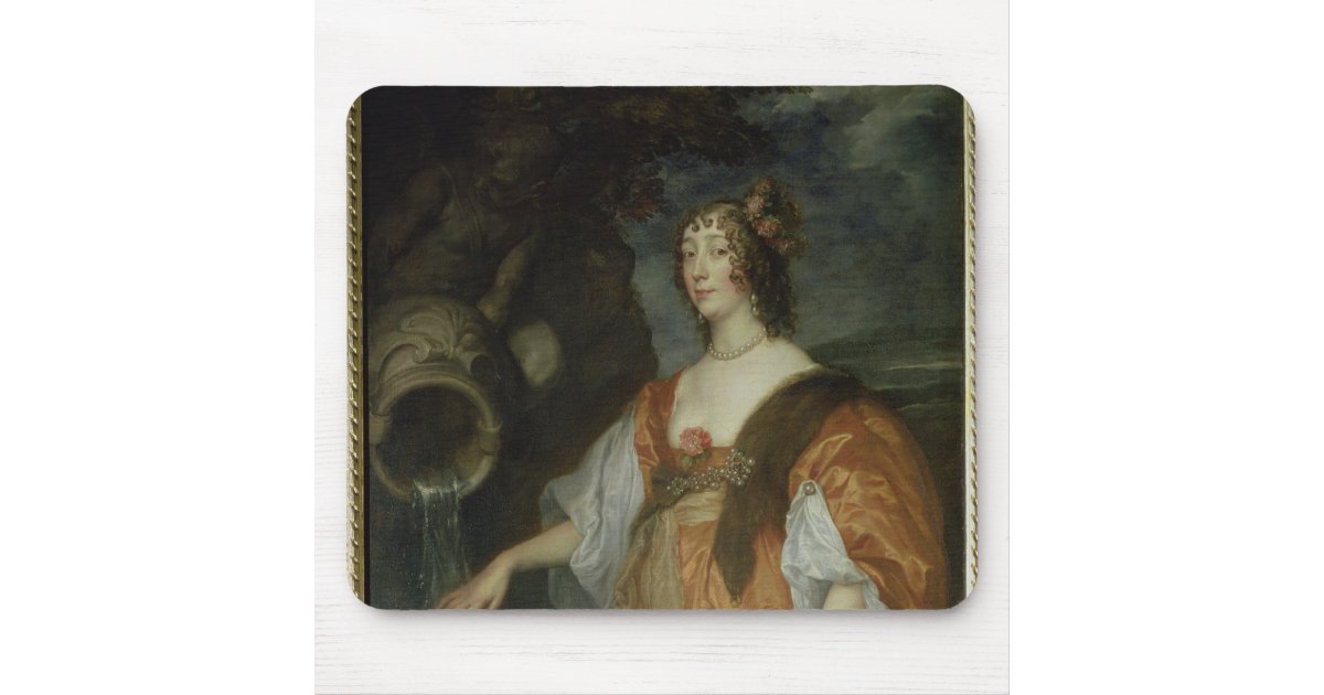 Portrait of Lucy Percy, Countess of Carlisle Mouse Pad | Zazzle