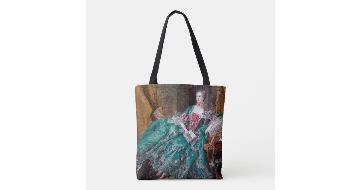 Portrait of Madame Pompadour, Boucher Tote Bag | Zazzle