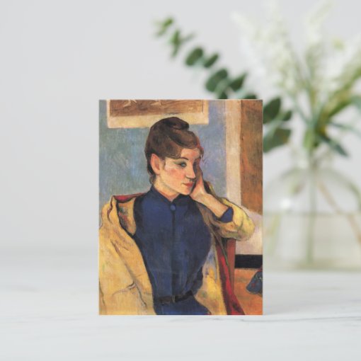 Portrait of Madeline bernard - Paul Gauguin Postcard | Zazzle