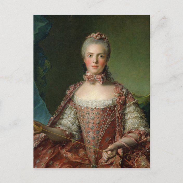 Portrait of Marie Adelaide 1756 Postcard | Zazzle.com