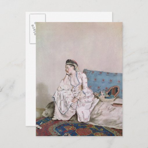 Portrait of Mary Gunning Postcard | Zazzle