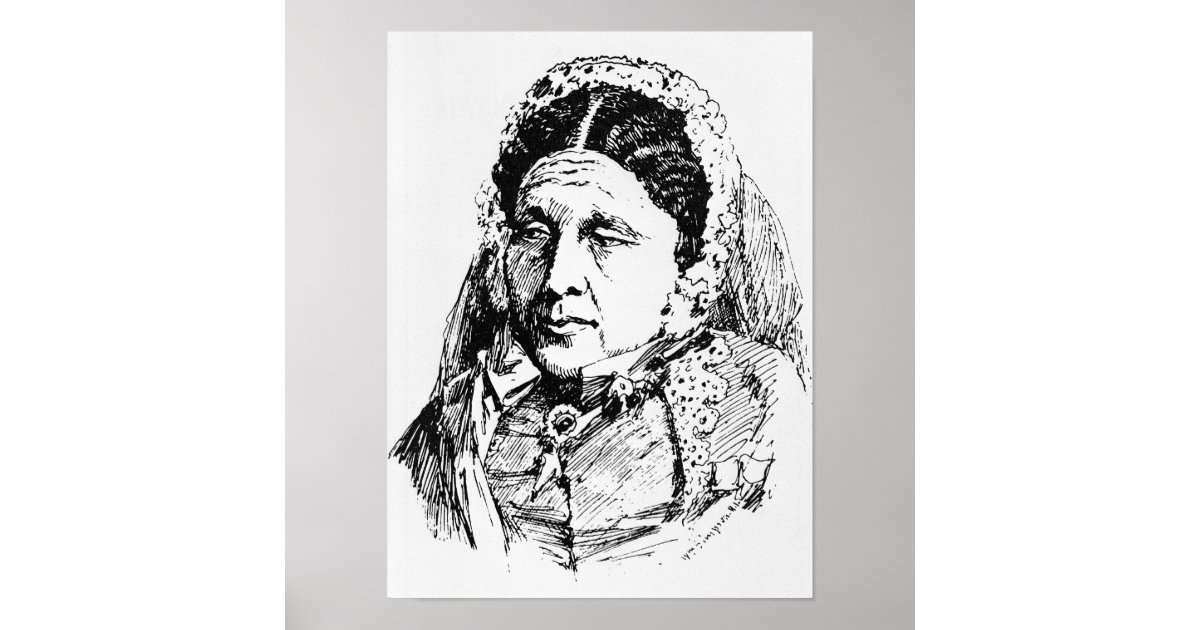 Portrait of Mary Seacole Poster | Zazzle