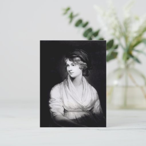 Portrait of Mary Wollstonecraft Godwin Postcard | Zazzle