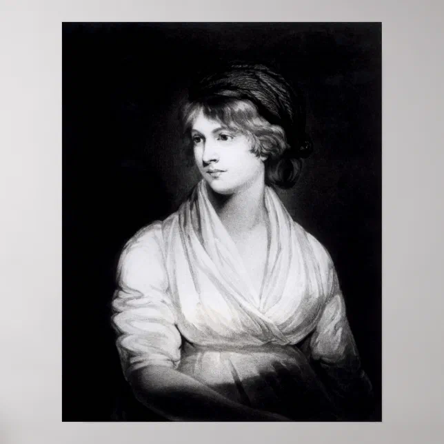 Portrait of Mary Wollstonecraft Godwin Poster | Zazzle