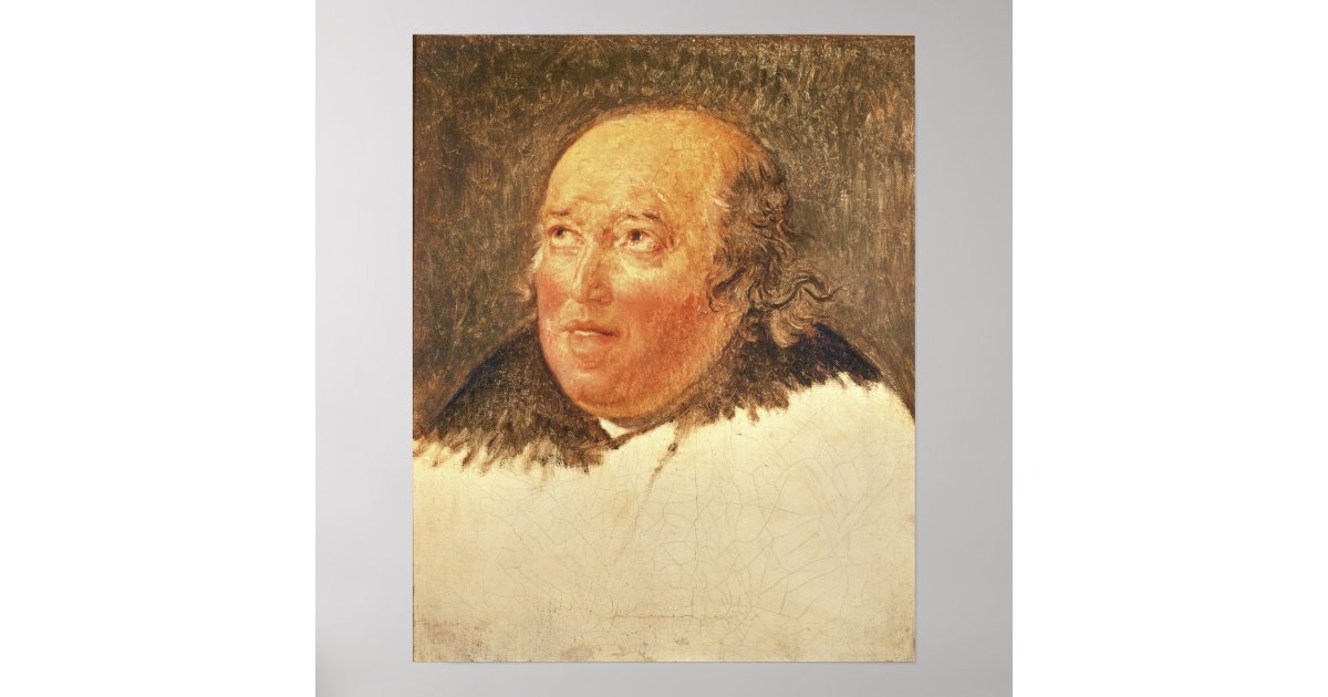 Portrait of Michel Gerard Poster | Zazzle