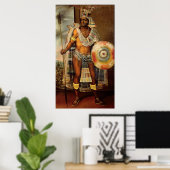 Portrait of Montezuma II Poster | Zazzle