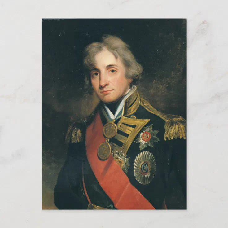Portrait of Nelson Postcard | Zazzle