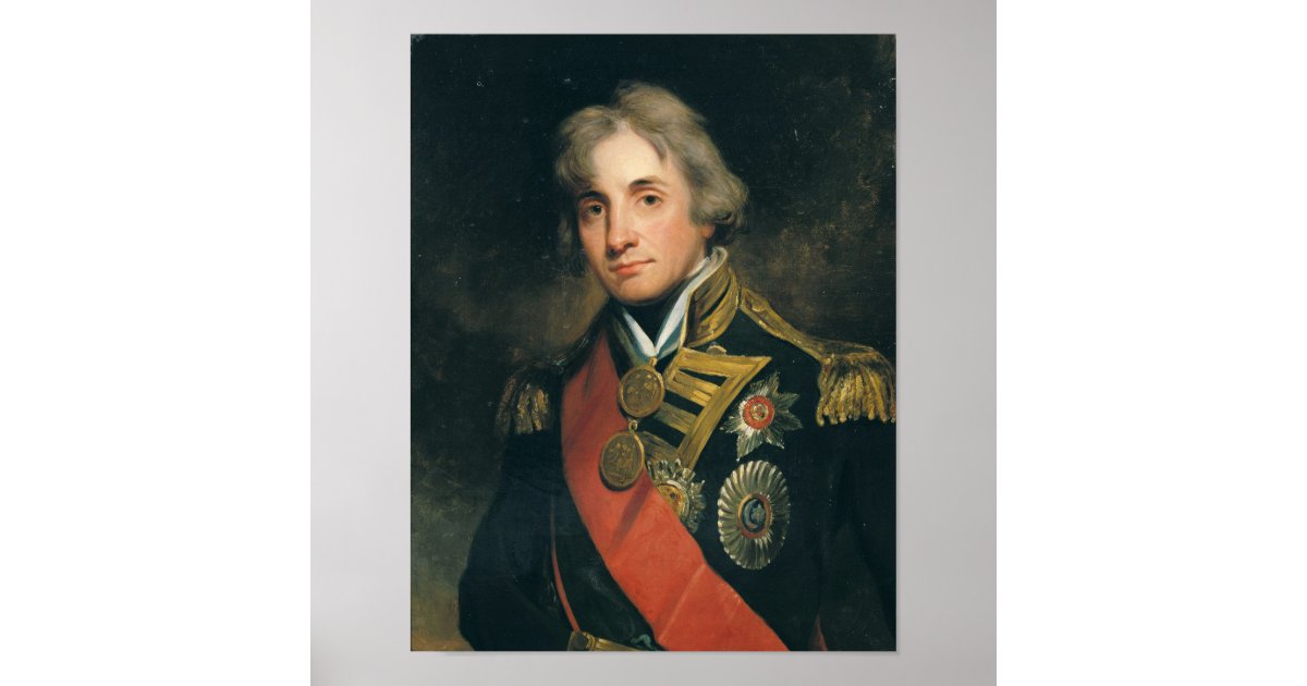 Portrait of Nelson Poster | Zazzle