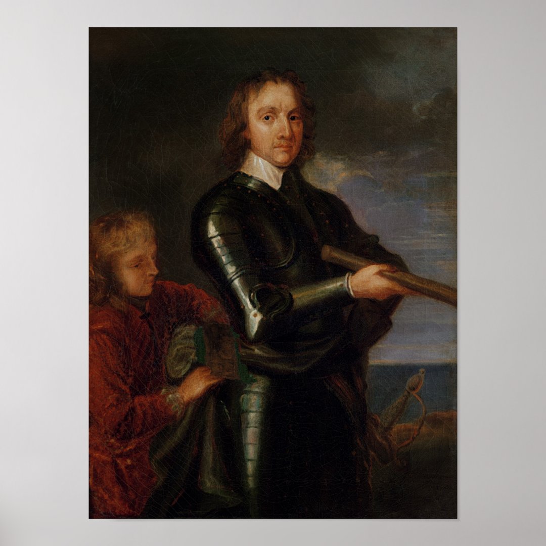 Portrait of Oliver Cromwell Poster | Zazzle