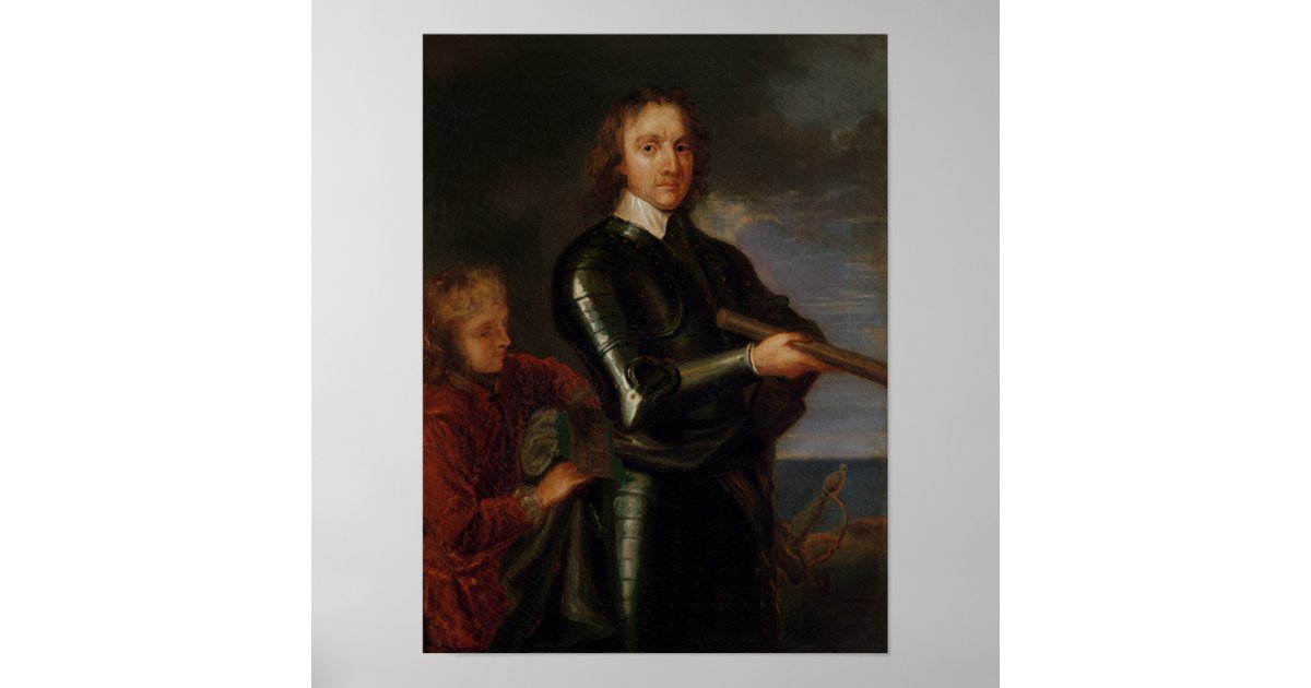 Portrait of Oliver Cromwell Poster | Zazzle