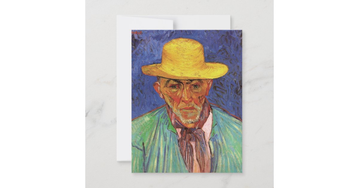 Portrait Of Patience Escalier By Vincent Van Gogh Zazzle